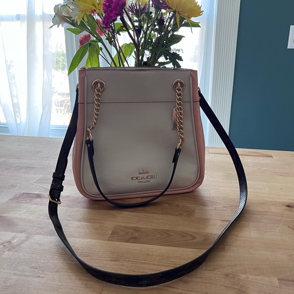 Coach | Bags | Coach Two Tone Leather Purse | Poshmark